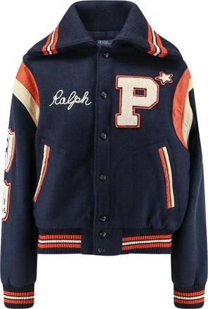Polo Ralph Lauren Femme, Vestes, Bleu, Taille: 38 FR Bomber Jacket
