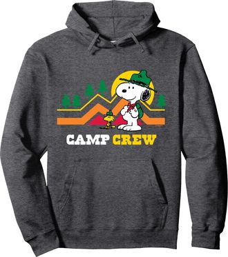 Peanuts Snoopy und Woodstock Beagle Scouts Camp Crew Pullover Hoodie