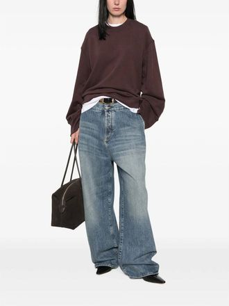 Frankie Shop Talia Sweatshirt - Brown