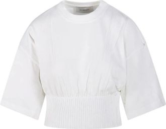 Sportmax Femme, Tops, Blanc, Taille: 36 FR Top