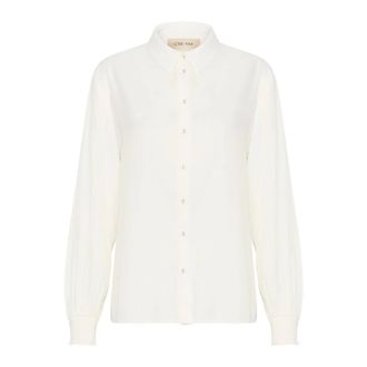 Cream Chemise Blanche &agrave; Manches Longues - Femme - Blouses et Chemises - Blanc - Taille: 44 FR