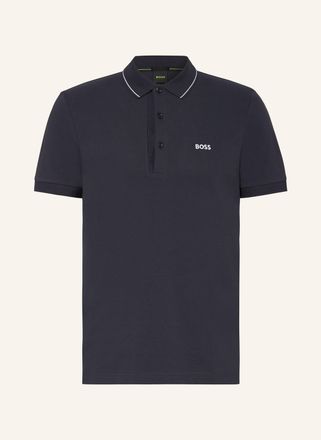 HUGO BOSS Piqu&eacute;-Poloshirt Paule Slim Fit blau