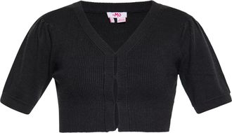 Mymo Strickjacke Damen schwarz