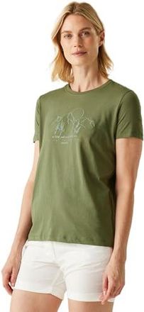 Regatta T-shirt ADVENTURE FILANDRA - Femme (38 FR) (Vert)