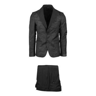 Alessandro Dell'Acqua Wollanzug - - Suits - Herren - Schwarzk - L