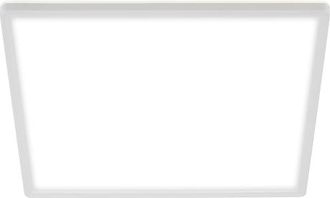 Briloner LED Deckenlampe mit indirektem Licht, 3cm flach, neutralweiße Lichtfarbe, Lampe, Deckenleuchte, Wohnzimmerlampe, LED Panel, Küchenlampe, Deckenbeleuch