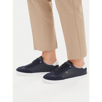 Tommy Hilfiger Sneakers Tommy Hilfiger Th Chic Low Vulc FW0FW09391 Dunkelblau