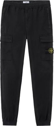 Stone Island Homme, Pantalons, Noir, Taille: W36 Pantalon Cargo Stretch en Coton Supima