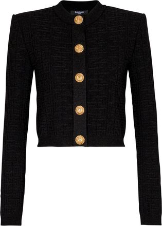Balmain cardigan PB Labyrinth - Noir