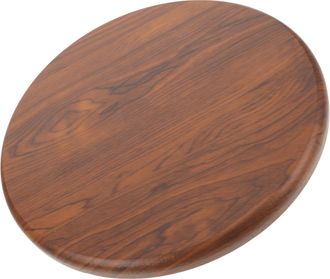 DOITOOL Runde Hockerplatte aus Stabilem Naturholz Robustes Ersatzsitzbrett mit Elegantem Holzmaserung-Design Einfacher Einbau als Ersatzsitz für Barhocker und