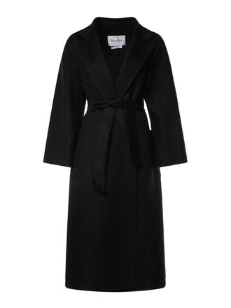 Max Mara Knielanger Mantel - Schwarz