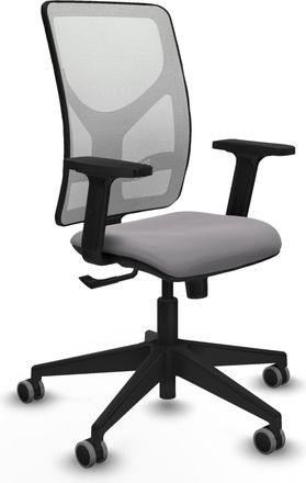 Piqueras y Crespo Verwaltungsstuhl mit 2D-Armlehnen, h&ouml;henverstellbare Lendenwirbelst&uuml;tze, ausgestattet mit 3 Positionen und Schneideschaum, mit Rollen von 65 mm, Parke