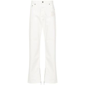 Off-white 90er Logo Jeans - - Jeans - Herren - Wei&szlig; - W33
