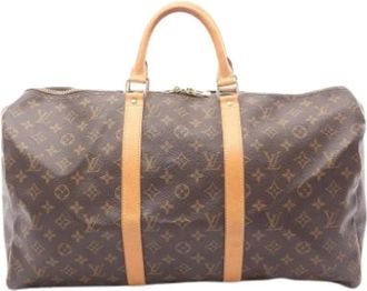 Louis Vuitton unisex, Pre-owned, Brun, Taille: ONE Size Sac Week-end en Toile Pre-owned