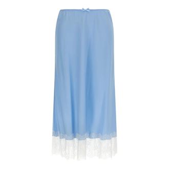 Moschino Damen, R&ouml;cke, Blau, 2XSGr&ouml;&szlig;e