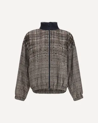 Brunello Cucinelli Padded Jacket with sequin details Female 44