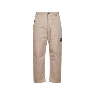 Stone Island Straight Hosen - - Trousers - Herren - Beige - W31