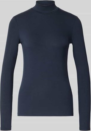 Max Mara Slim Fit Langarmshirt aus Viskose-Mix Modell MULTIF