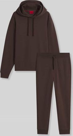 HUGO BOSS Trainingsanzug mit Logo-Schriftzug im 2-teiligen Set