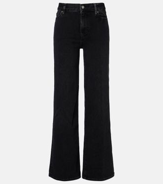 Frame Denim Jean ample Le Slim Palazzo à taille haute