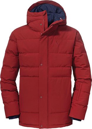 Sch&ouml;ffel Herren Ins. Jacket Eastcliff M, atmungsaktive, wasserdichte Winter Wanderjacke, Outdoorjacke mit verstellbarer Kapuze und praktischen Taschen, burgund