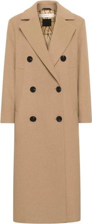 Inwear Femme, Manteaux, Brun, Taille: 44 FR Manteau Long Classique Tabac Marron