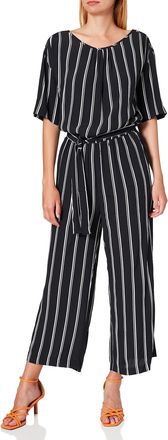 Sparkz Damen Tula Stripe Jumpsuit, Schwarz (Black 099), 38 (Herstellergröße: Large)