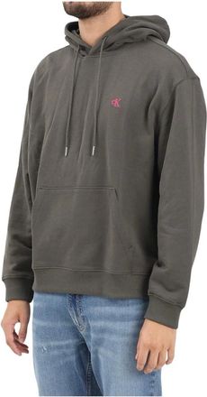 Calvin Klein Jeans SweaT-shirt &agrave; capuche - Homme - Sweatshirts et sweats &agrave; capuche - Vert - Taille: XL