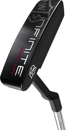 Wilson Staff Damen Putter, Rechtshand, Infinite Windy City, Länge: 33 Zoll, schwarz/silber, WGW90300W33
