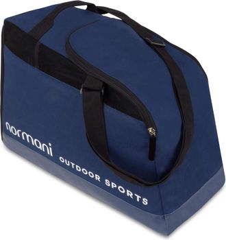 Normani Skischuhtasche Stiefeltasche mit extra Helmfach für Hart/Softboots oder Inliner - Mountain DEPO Farbe Navy
