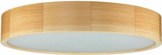 Licht-Erlebnisse Licht-erlebnisse - Deckenlampe Holz rund 47 cm Wohnzimmer Flur