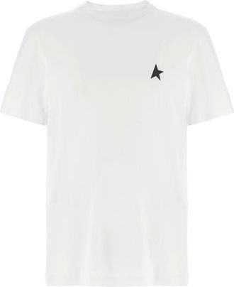 Golden Goose Homme, Tops, Blanc, Taille: XL T-Chemises
