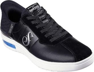 Skechers Homme Slip ins Mains Libres X Snoop Dogg-Doggy Air Basket, Cuir Noir, 40 EU