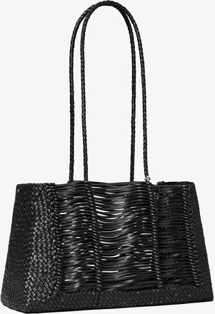 Tory Burch Damen Handgeflochtene Tote