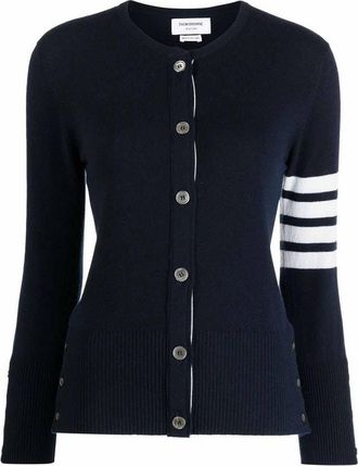 Thom Browne Cardigan - Dunkelblau