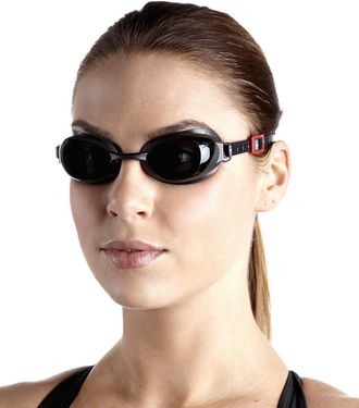 Speedo Aquapure Optische GOG AU Schwimmbrille, Unisex, Aquapure Optical GOG Au, Grigio Ossido/Smoke, 4.5