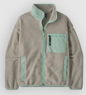 Patagonia Synch Sweat &agrave; capuche zipp&eacute; gris