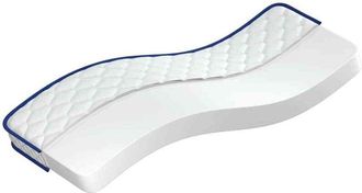 vidaXL Matelas en mousse &agrave; m&eacute;moire de forme blanc 70x200x17 cm doux vidaXL