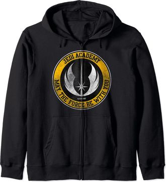 Star Wars Jedi Academy Yellow Logo May The Force Be With You Kapuzenjacke