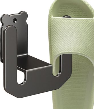Generic Pantoffelhalter Wandmontage, Pantoffelhalter f&uuml;r die Wand | Sandalenb&uuml;gel Organizer Halter | Mehrzweck-Schuhb&uuml;gel-Trockner, platzsparende H&auml;ngehaken f