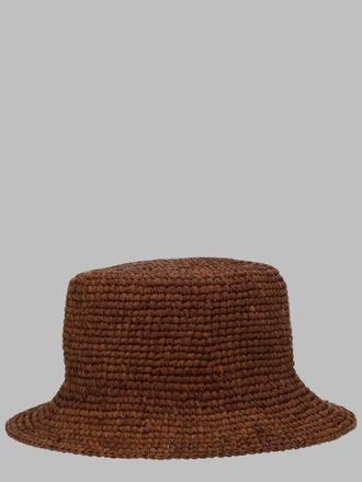Vivienne Westwood 81020009_K005NC405 Bucket Hat - Brown