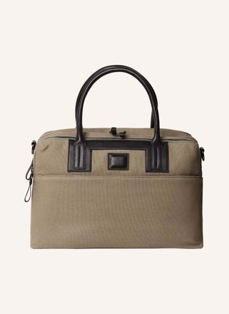 Hackett Reisetasche Wells Canvas 24h gruen
