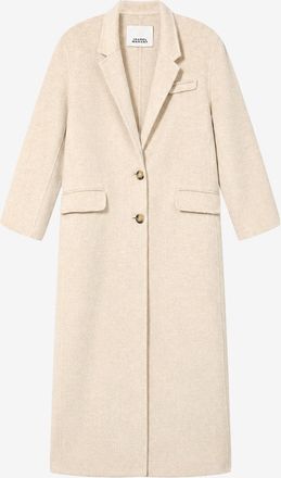 Isabel Marant Manteau Clesa En Laine - Femme - Sable - Taille34 - Isabel Marant