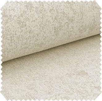 Novely Kamen Melange Möbelstoff - Polsterstoff mit Glow-Effekt - Robuster Bezugsstoff - Pflegeleichte Meterware 1 lfm | Farbe: 02 Beige