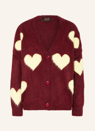 Miss Goodlife Miss Goodlife Strickjacke Mit Alpaka rot