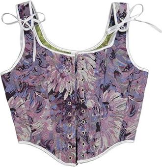 Generic Corset Femme Noir, Corset &Agrave; Bustier De Style Monet Fran&ccedil;ais Avec Bretelles, Polyvalent Et Pouvant &Ecirc;tre Port&eacute; Comme V&ecirc;tement DExt&eacute;rieur, Soutenant La P