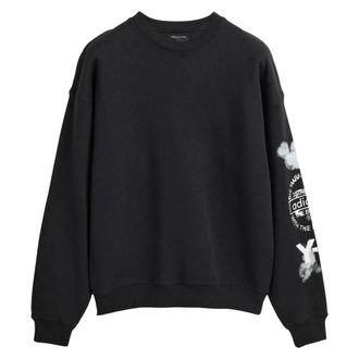 Yohji Yamamoto Herren, Sweatshirts & Hoodies, Schwarzk, LGröße