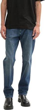 Tom Tailor 1042680 Jean Droit Marvin, 10281-Mid Stone Wash Denim, 31W / 32L Homme
