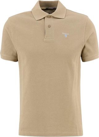 Barbour Homme, Tops, Beige, Taille: 2XL Polo Piqu&eacute; Tartan