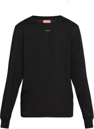 Diesel Homme, Tops, Noir, Taille: 3XL T-Adjust-Ls-V1 Top à manches longues